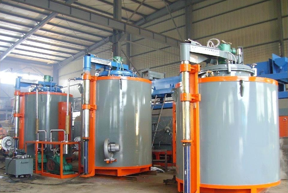 Dia1000 H2100mm Pit Type Gas Fired Carburizing Furnace: Advanced Heat ...