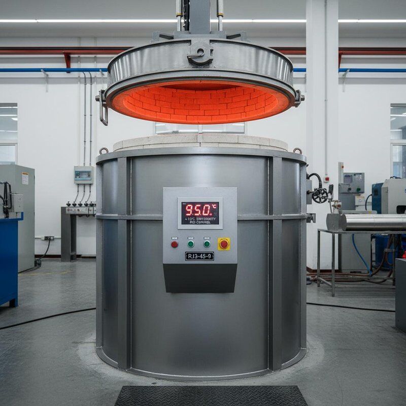 RJ3-45-9 Pit-Type Quenching Furnace – 950℃ High-Temperature Heat ...