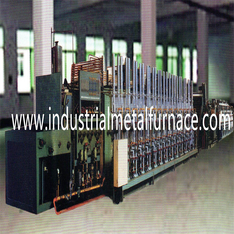Fuel Gas Fired Support Roller Mesh Belt Furnace High Temperature Belt ...