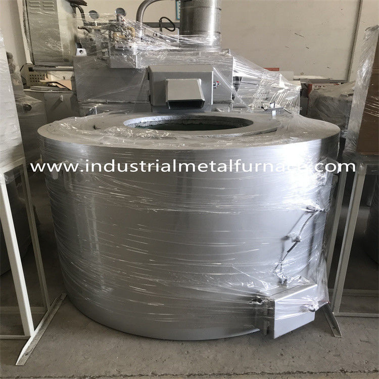 400kg Zamak 5 Crucible Aluminium Die Casting Natural Gas Melting ...