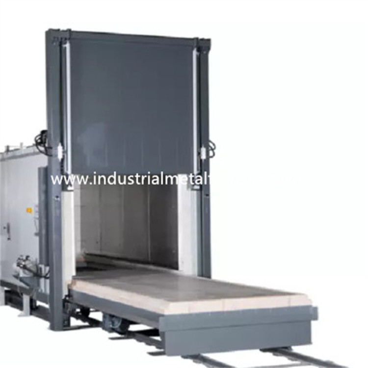 Tilting Trolley Heat Treatment Furnace , Bogie Hearth Furnace Tilting Trolley Heat Treatment Furnace , Bogie Hearth Furnace