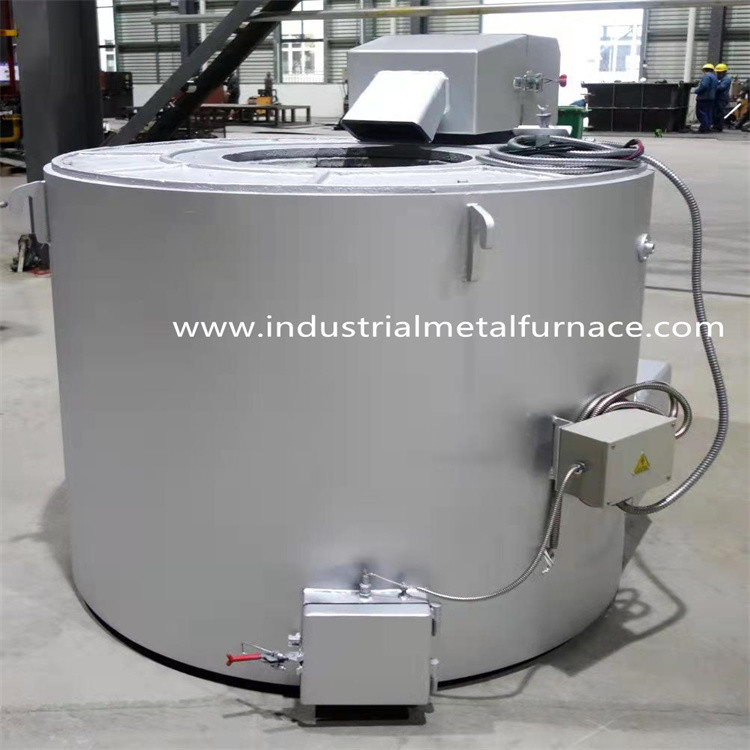 650 Degree 400KG Natural Gas Cast Iron Zinc Cast Iron Melting Furnace ...