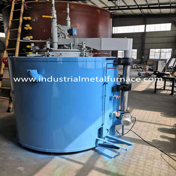 Pit Type Heat Treatment Furnace Nitriding Oxidation 150KW 50HZ