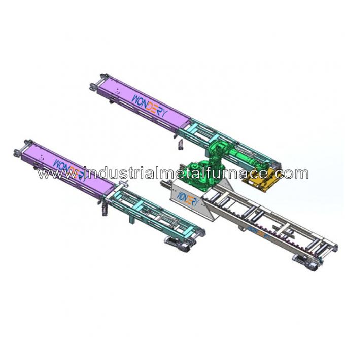 6.5kg Automatic Aluminum Ingot Stacking Machine With Siemens Robot 1200mm