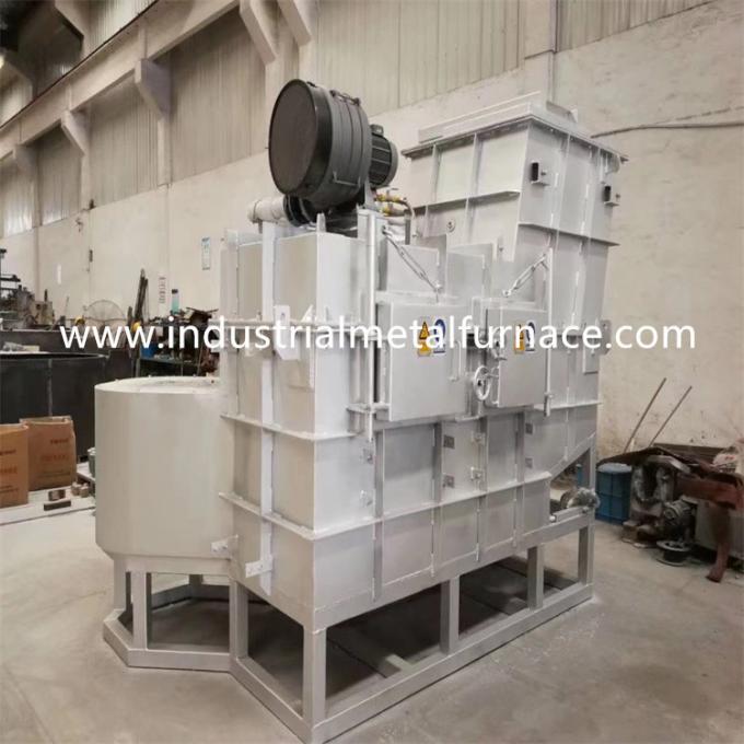 Electric 2500kg Holding Furnace Aluminium Induction Heater Melting ...
